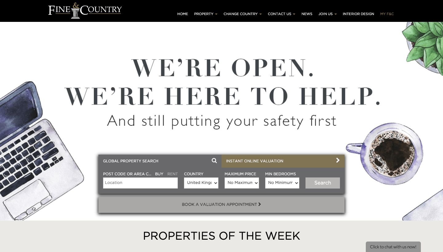 Top 5 Stunning Websites For Estate Agents | Limely