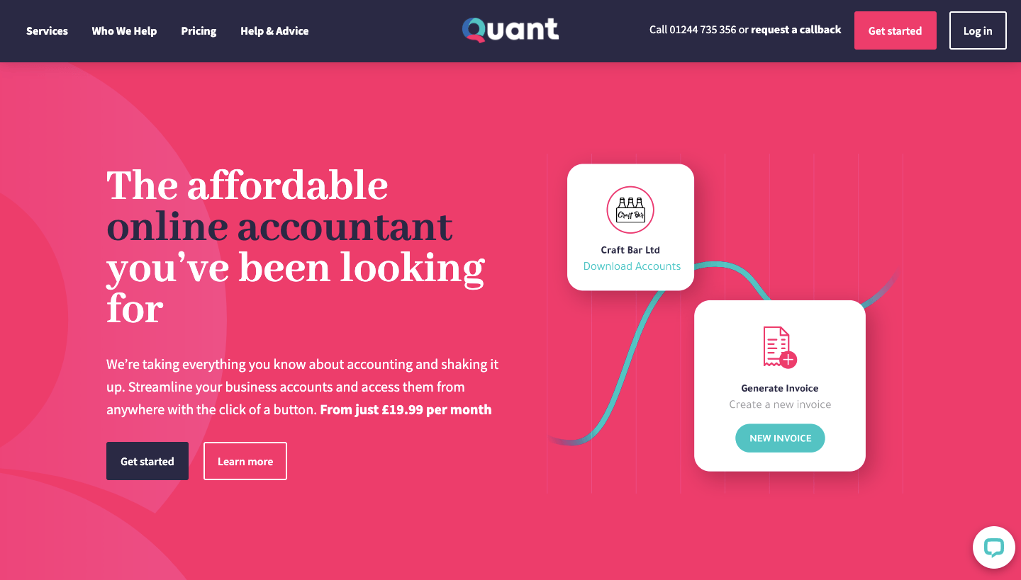 5 Inspiring Accountant Website Designs | Limely